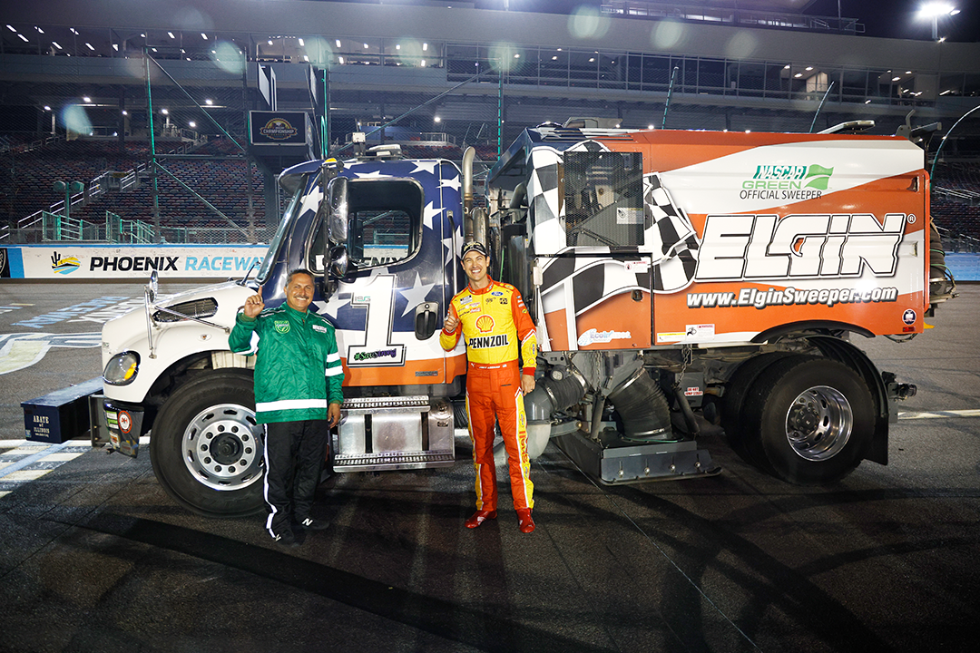 Elgin Sweeper - Official Partner of NASCAR